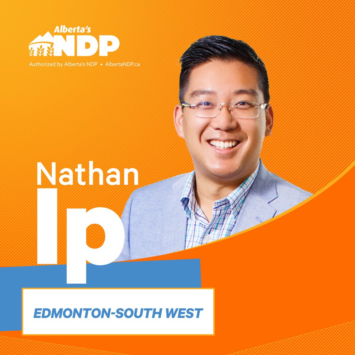 School Trustee Nathan is running for MLA in Edmonton Southwest against ...