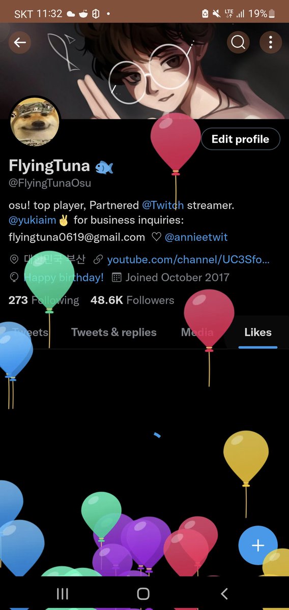 FlyingTuna is now 20!!!!!!!!!!! : r/osugame