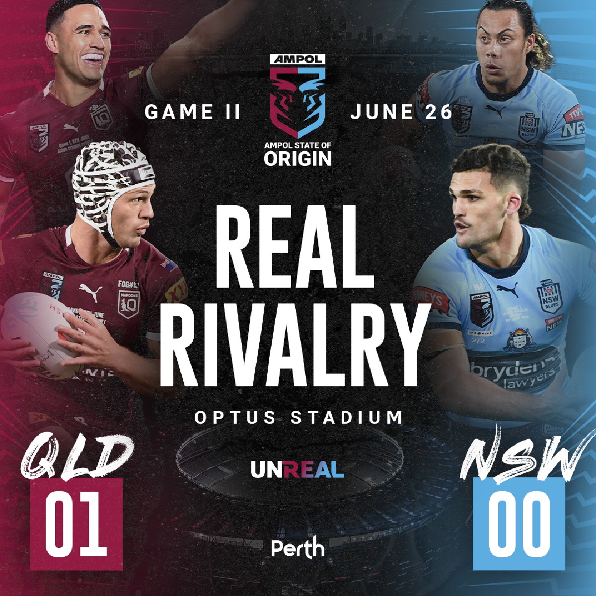 City of Perth on Twitter: "The State of Origin is returning to Perth on ...