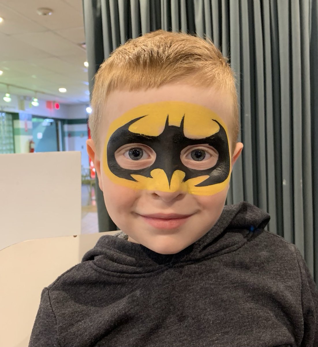 Batman Face Painting For Kids