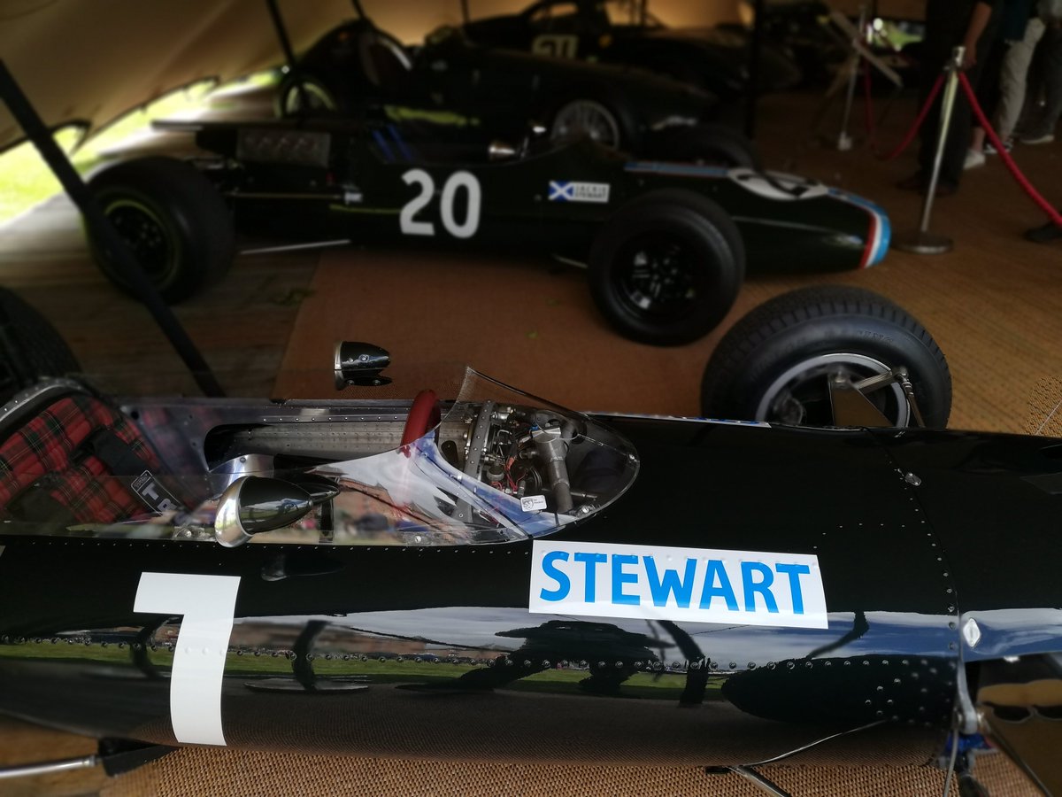 1964-66 #F1 BRM V8 looks the business at the Sir Jackie Stewart Classic ...
