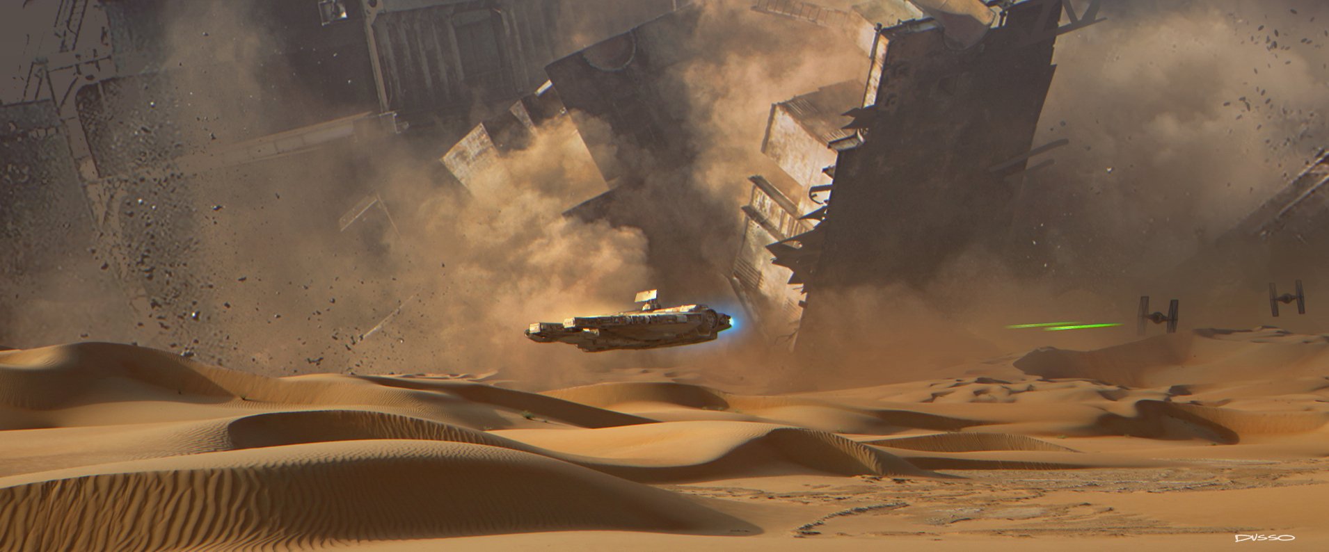 Star Wars Environment Concept Art