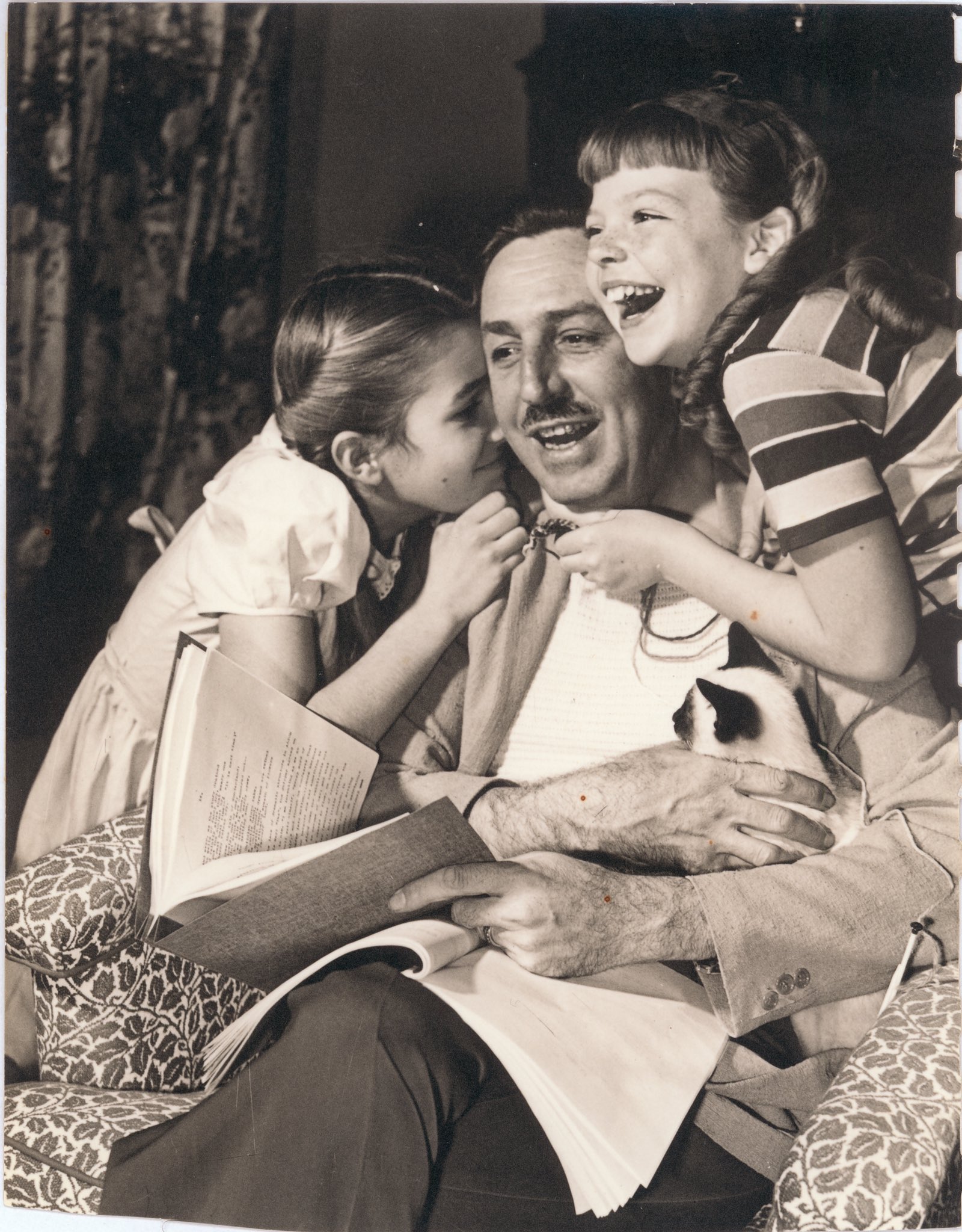 Walt Disney And His Parents