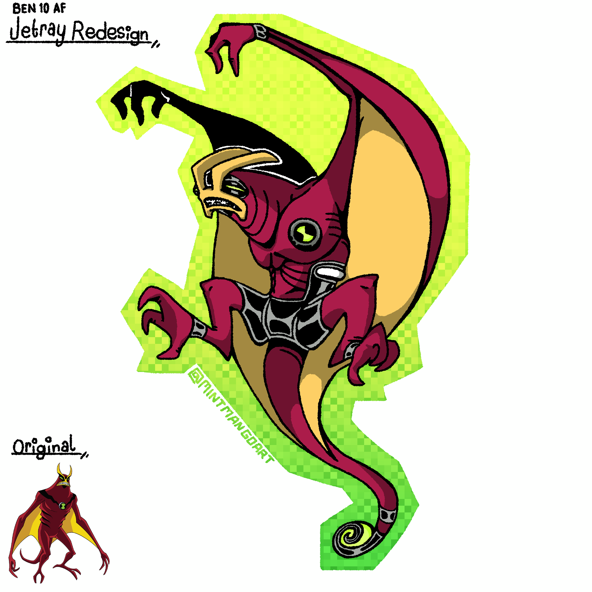 Ben 10 Alien Force Ultimate Jetray