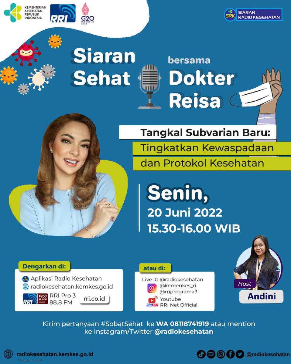 JanganTungguHaus on Twitter: "Selengkapnya di Siaran Sehat bersama Dokter Reisa “Tangkal ...