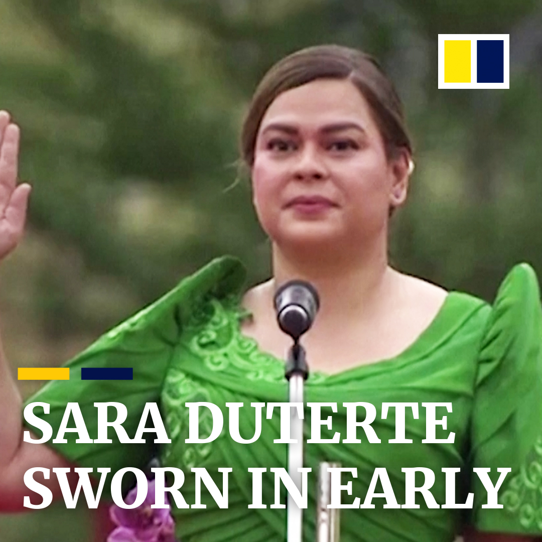 Sara Duterte Carpio Daughter Of Outgoing Philippine President Rodrigo