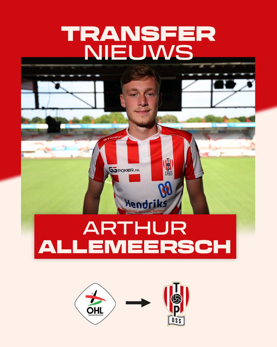 Allemeersch has left to Dutch second tier side Top Oss : r/OH_Leuven