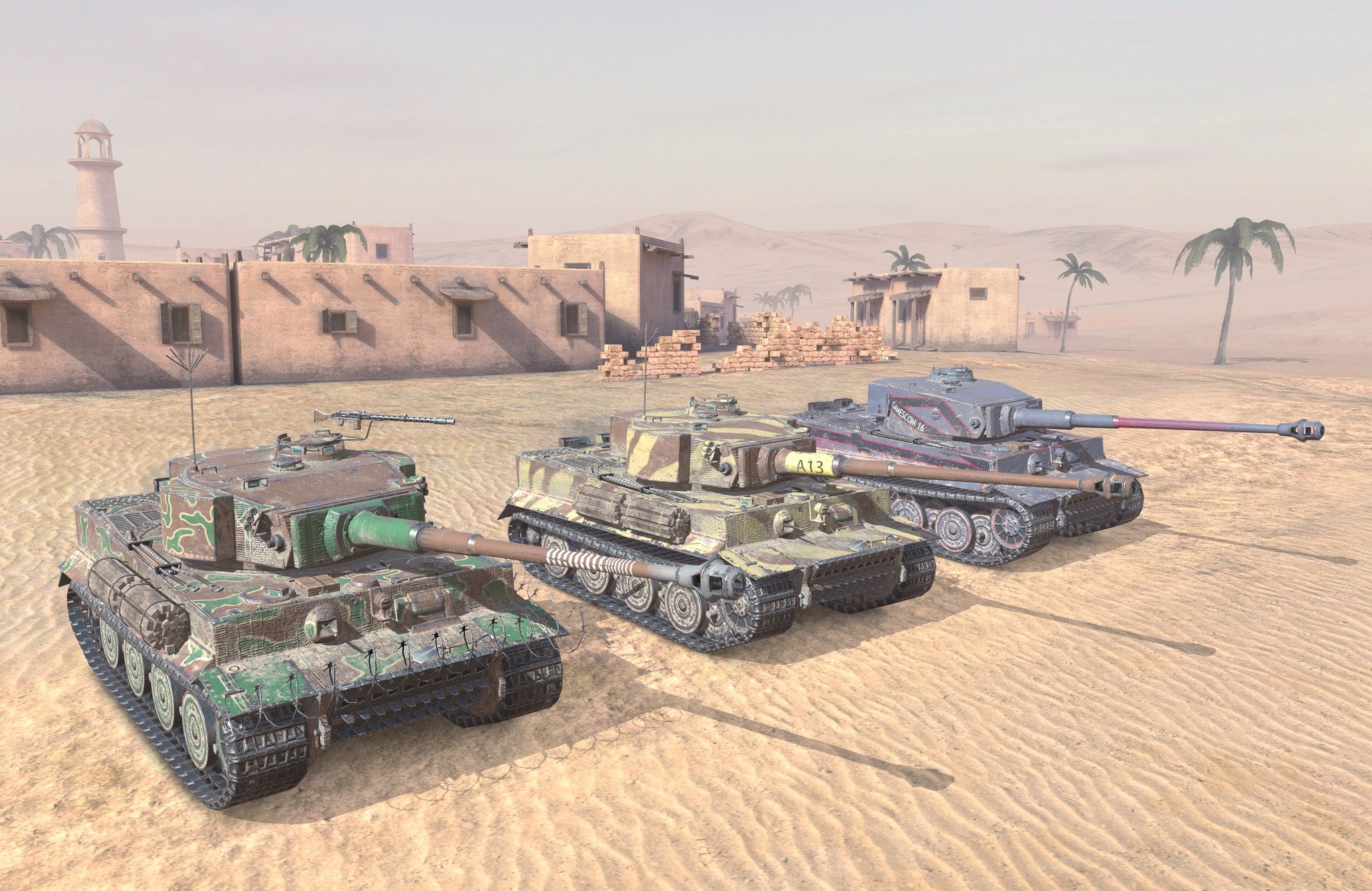 Tiger Tank Camouflage