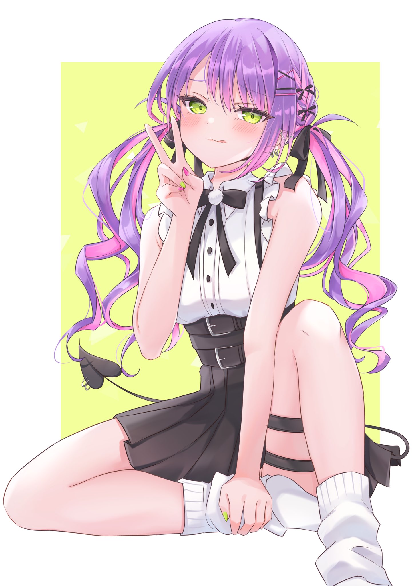 nullまる@依頼しばらく休止 on Twitter: "べー🖤👾 #TOWART https://t.co/wlRPKHCCyO" / Twitter