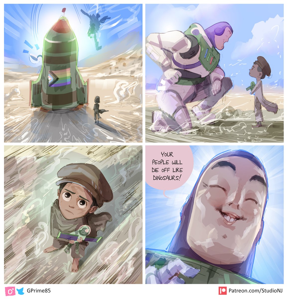 George Alexopoulos 🇺🇸 (@GPrime85) さんのイラスト・マンガ作品まとめ (442 件) - Twoucan