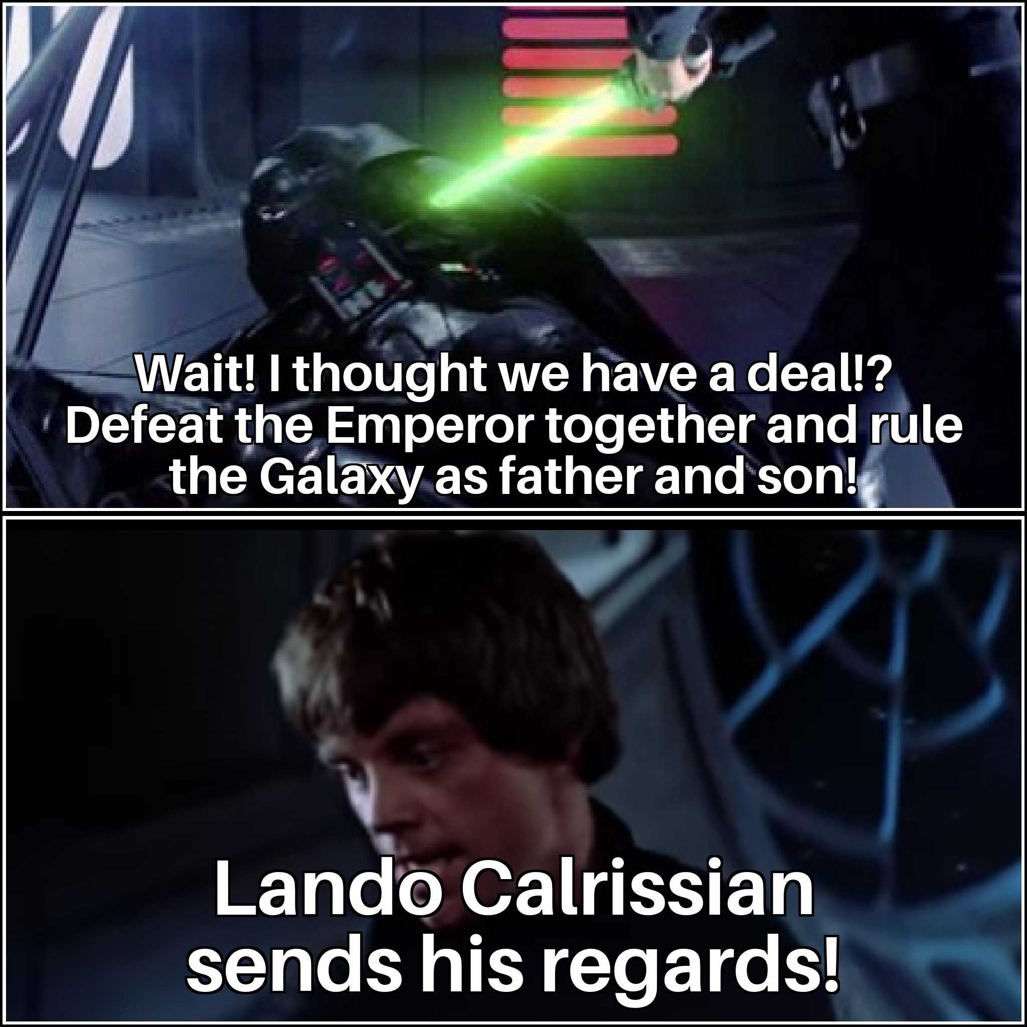 Star Wars Meme Emperor