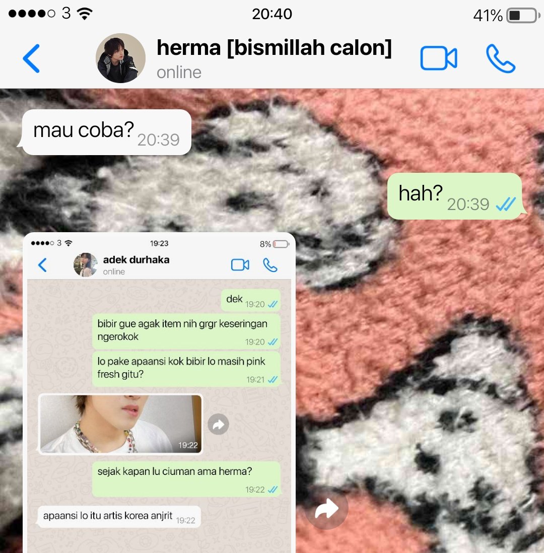 𝚌𝚊𝚌𝚊🕊️ on Twitter: "'mau coba?' . . jaehyun ft haechan x OC few tweets au ; — by. fairydvstyy ...