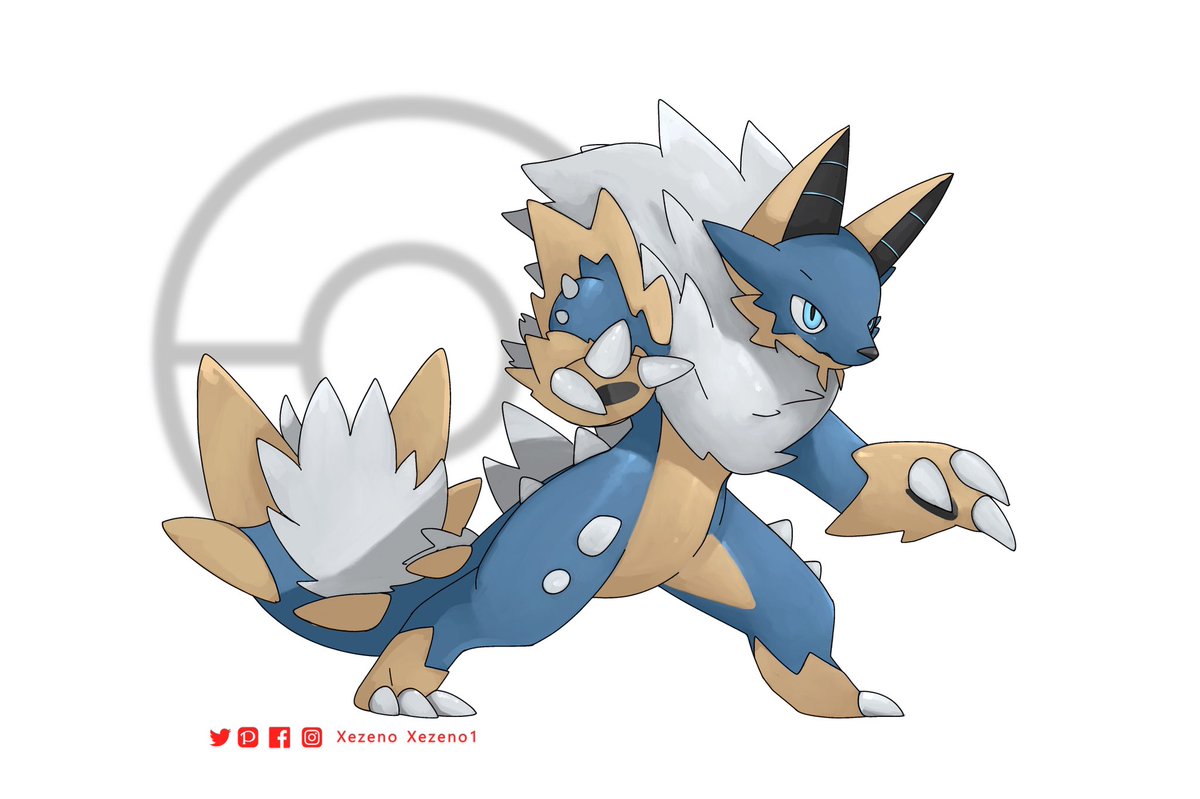 「Pokemon x Monster Hunter Quadruped and 」|Marcus Hiiのイラスト