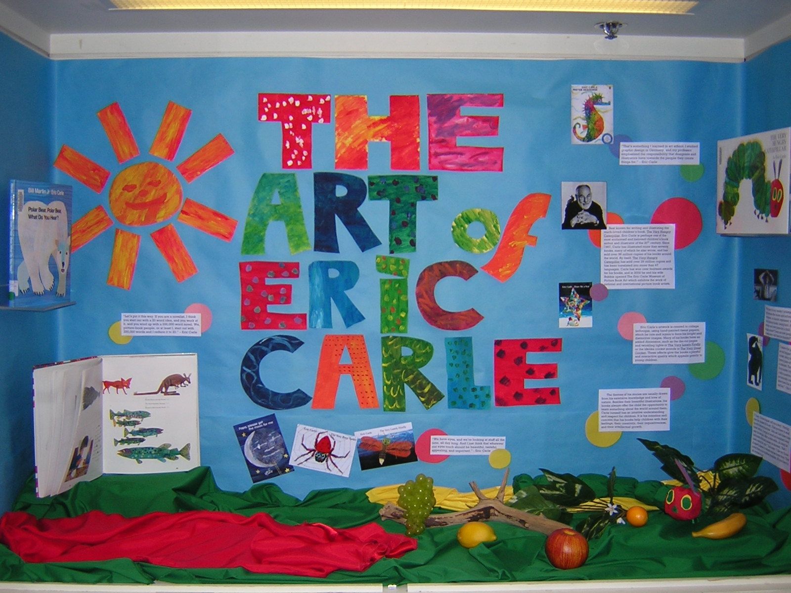 Eric Carle Classroom Decorations Seasons And Weather Chart | Morning