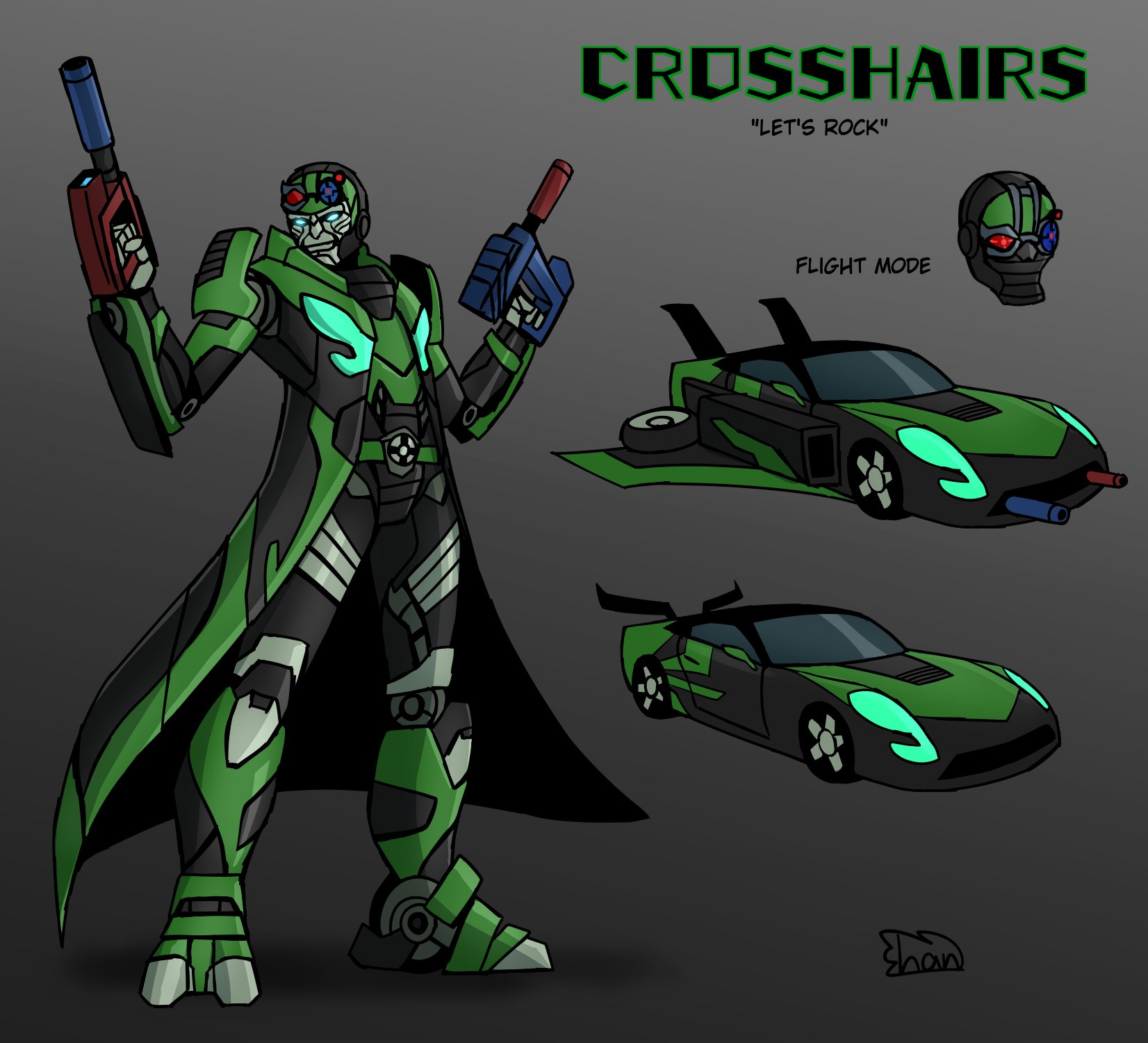 Transformers 4 Crosshairs Robot Mode
