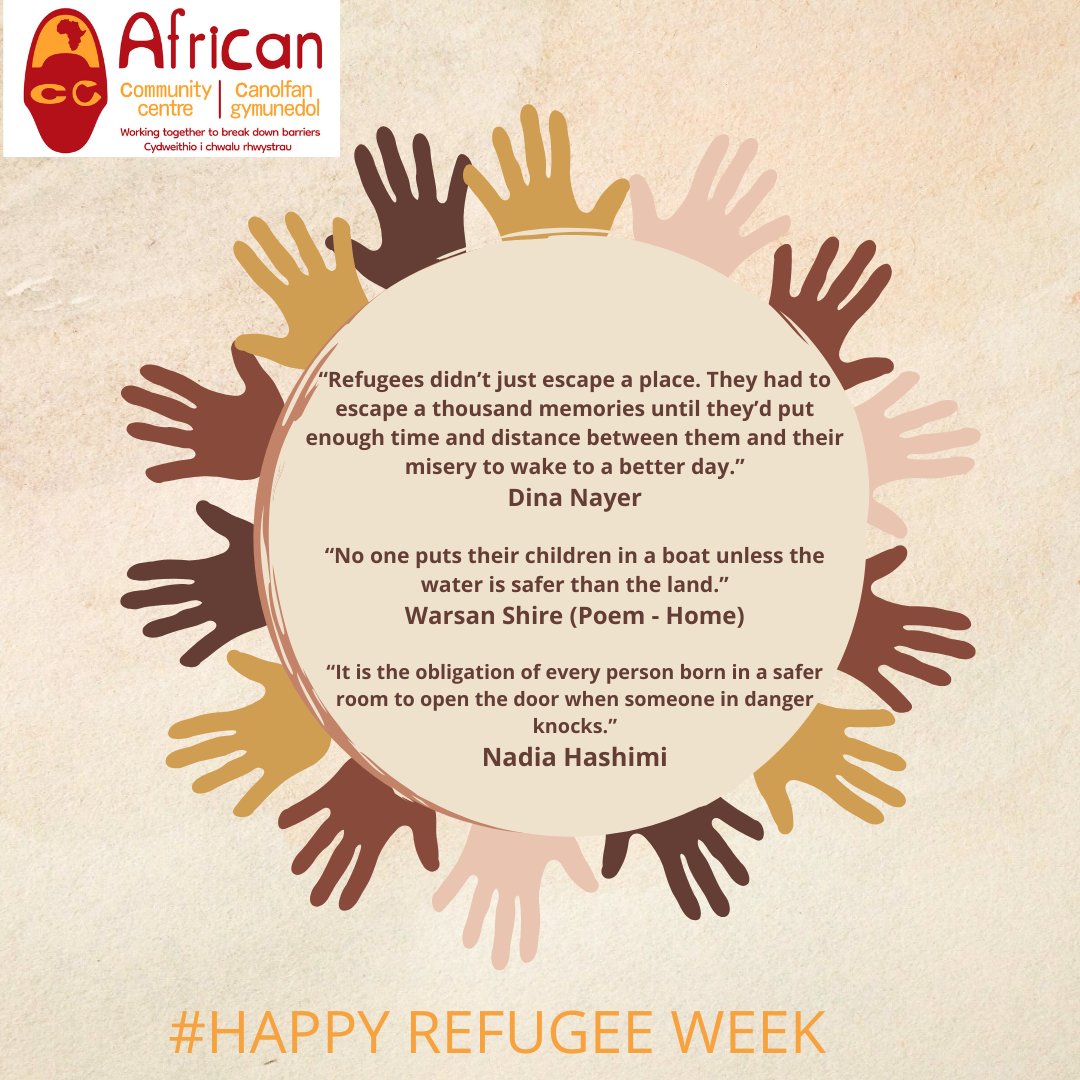 African Refugee Quotes Free Vector | Lettering World Refugee Day