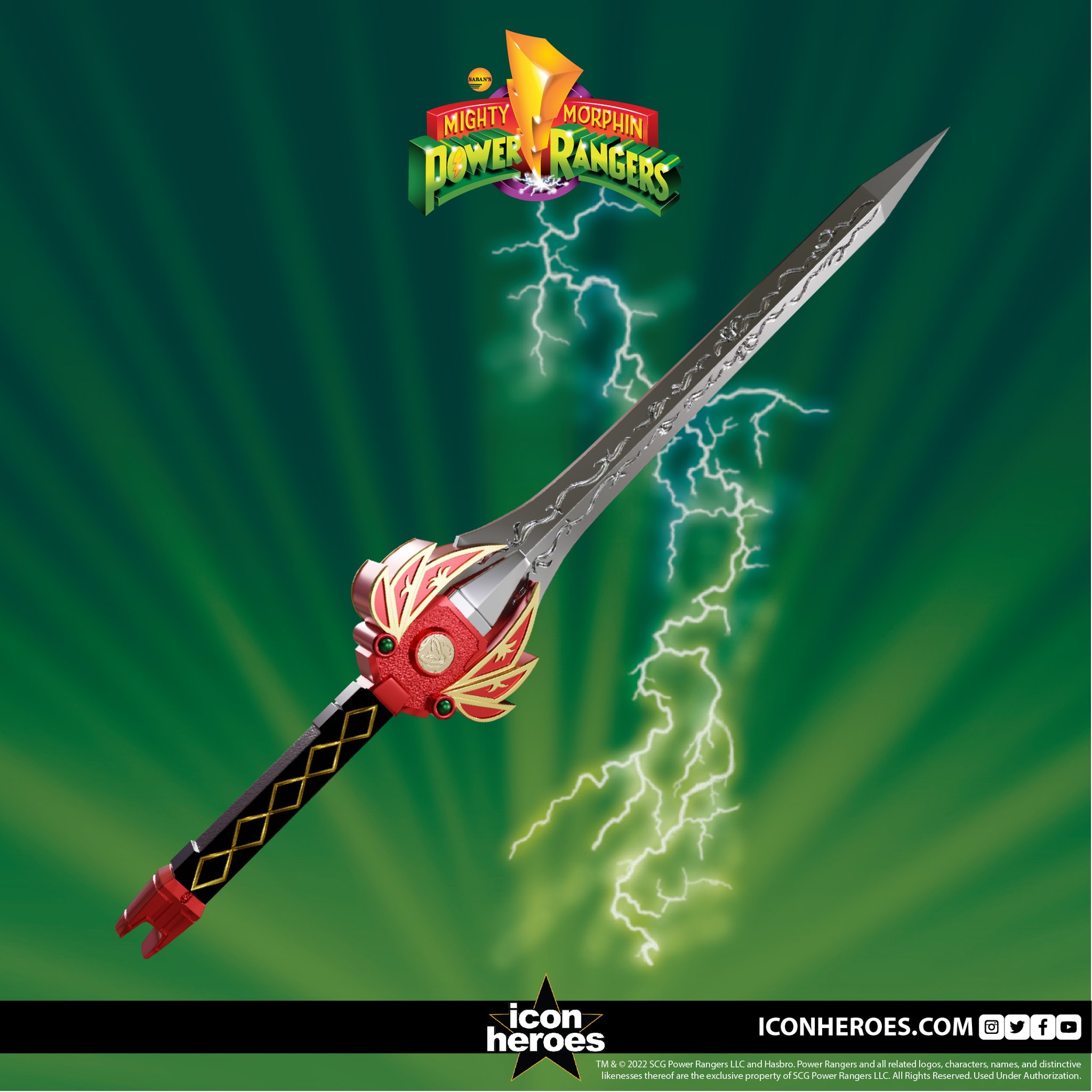 Mighty Morphin Power Rangers Red Ranger Sword