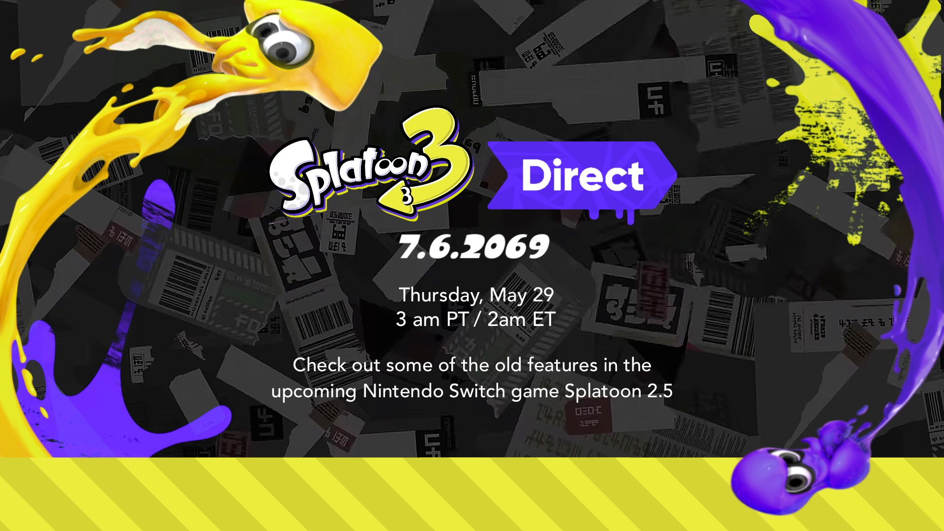 Pufuu 🐡 on Twitter: "Splatoon 3 Jumpscare https://t.co/s5IigFwQOh" / Twitter