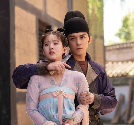 HAHAHHA Ahile Sun and Li Leyan #TheLongBallad #LoveLikeTheGalaxy #星汉灿烂 ...