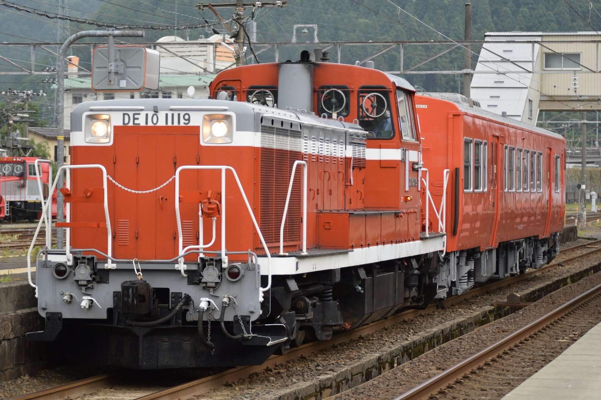 南彦根の人 on Twitter: "配9521 DE10-1119+キハ47-1029 2022/06/21 https://t.co/pCRTg88f1d" / Twitter