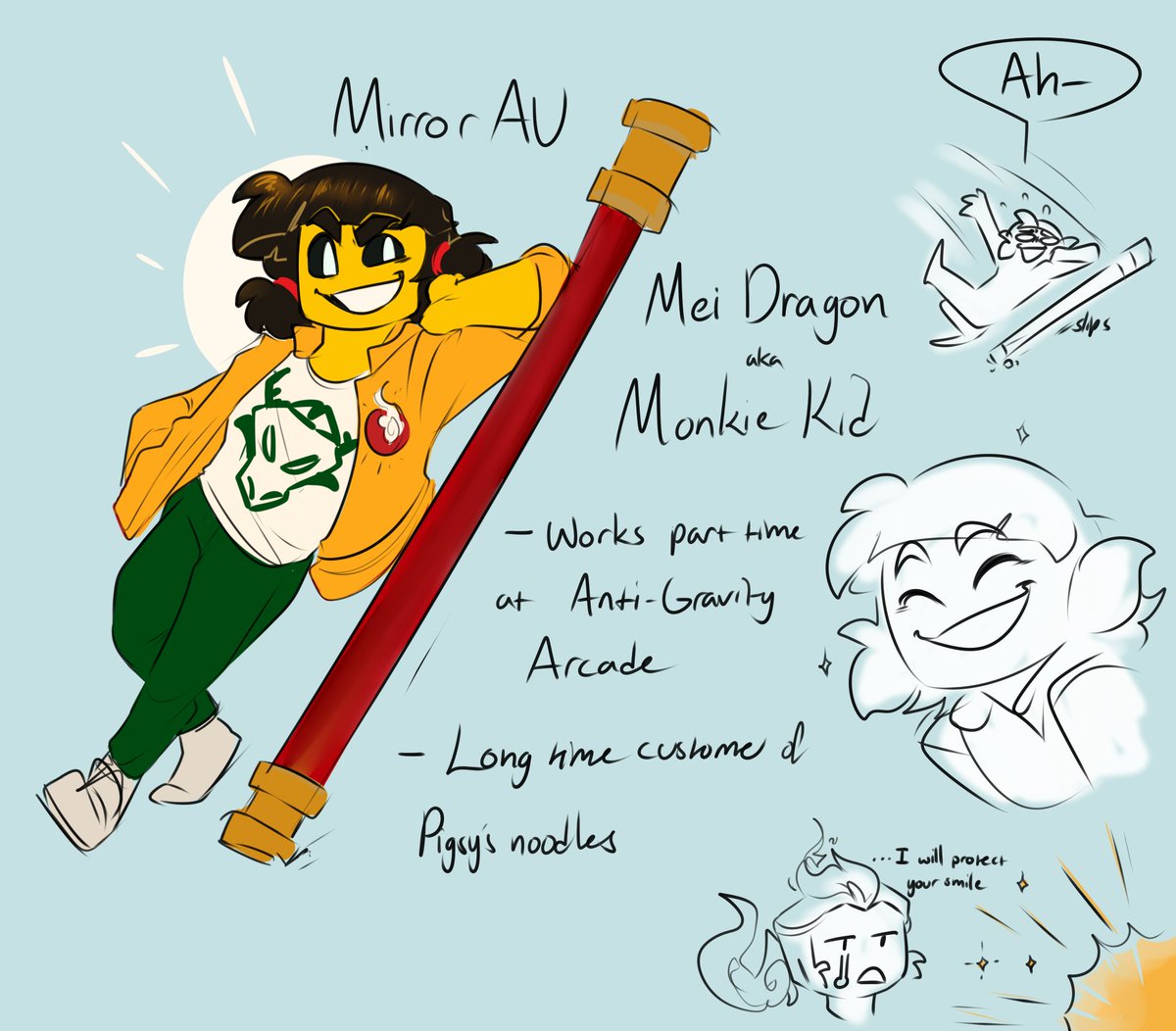 LMK / Doodles ] Conceit will be your downfall 🐵💦 https:」⚡️🐺ERLANG ...