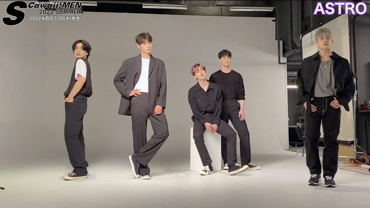 S Cawaii! MEN【公式】 on Twitter: "@jp_offclastro 『S Cawaii! MEN 2022 SUMMER』(6/30発売) #ASTRO # ...