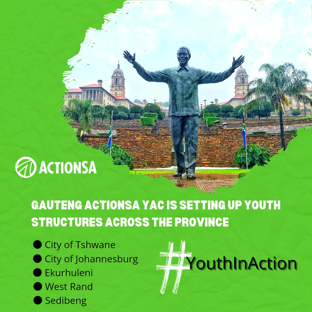 Gauteng ActionSA YAC on Twitter: "Gauteng ActionSA YAC is currently setting up youth structures ...