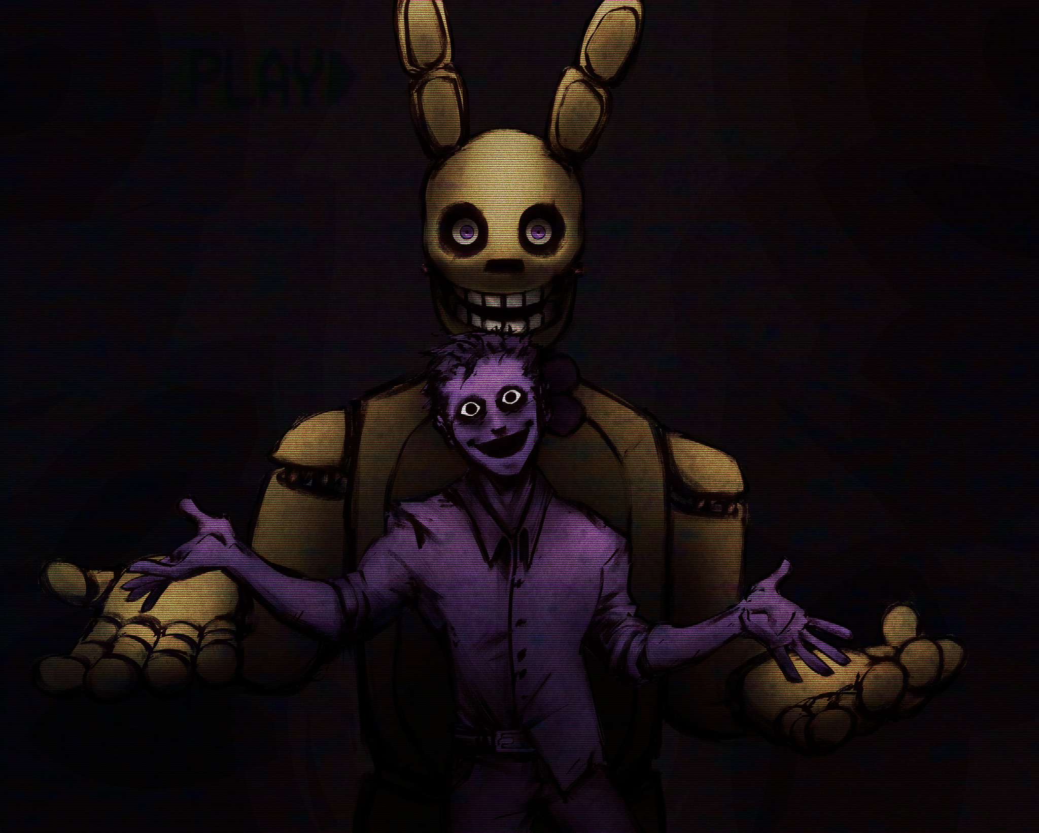 Supa Troopa?| Comms Open On X: William Afton Aka Purple Guy