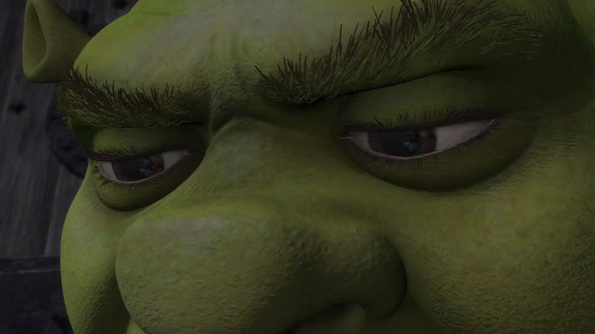 Shrek Sad Face