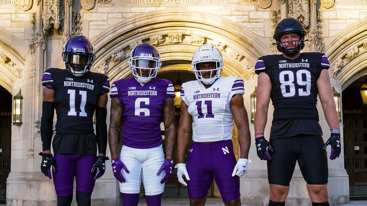 Northwestern reveals new uniforms for 2022 season : r/CFB