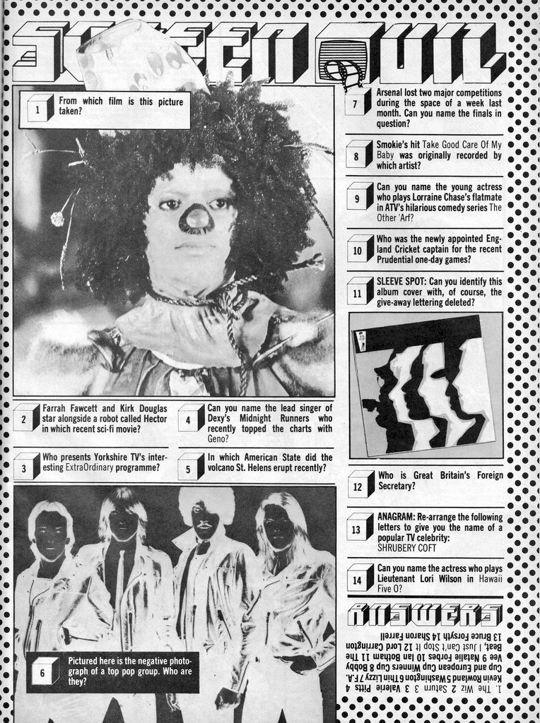 Graeme Wood on Twitter: "From June 1980 it's LOOK-IN! Worzel Gummidge! The Further Adventures of ...