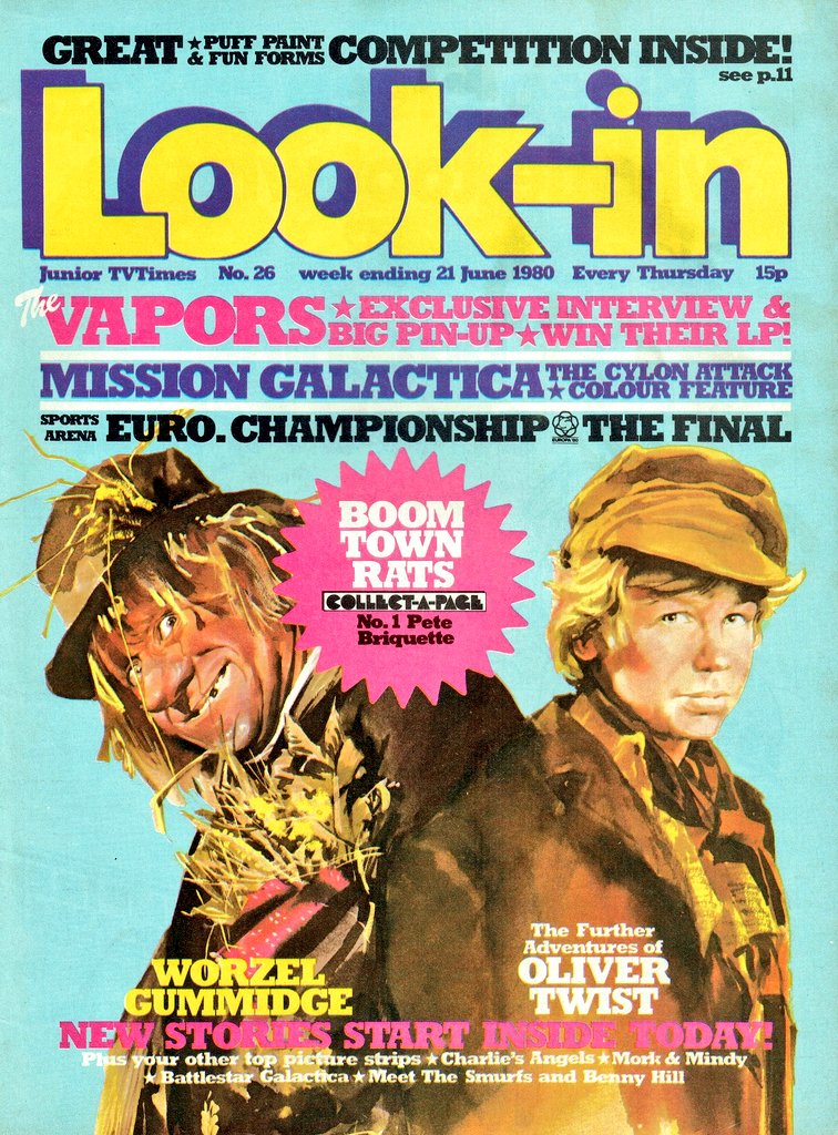 Graeme Wood on Twitter: "From June 1980 it's LOOK-IN! Worzel Gummidge! The Further Adventures of ...