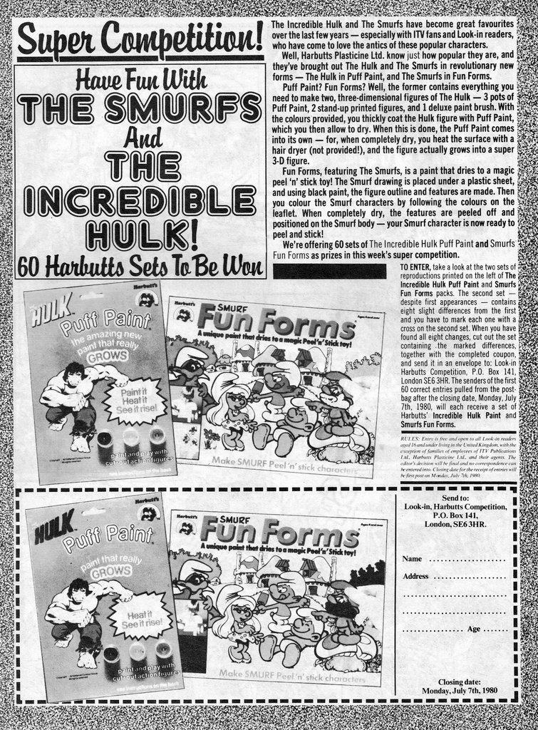 Graeme Wood on Twitter: "RT @woodg31: From June 1980 it's LOOK-IN! Worzel Gummidge! The Further ...