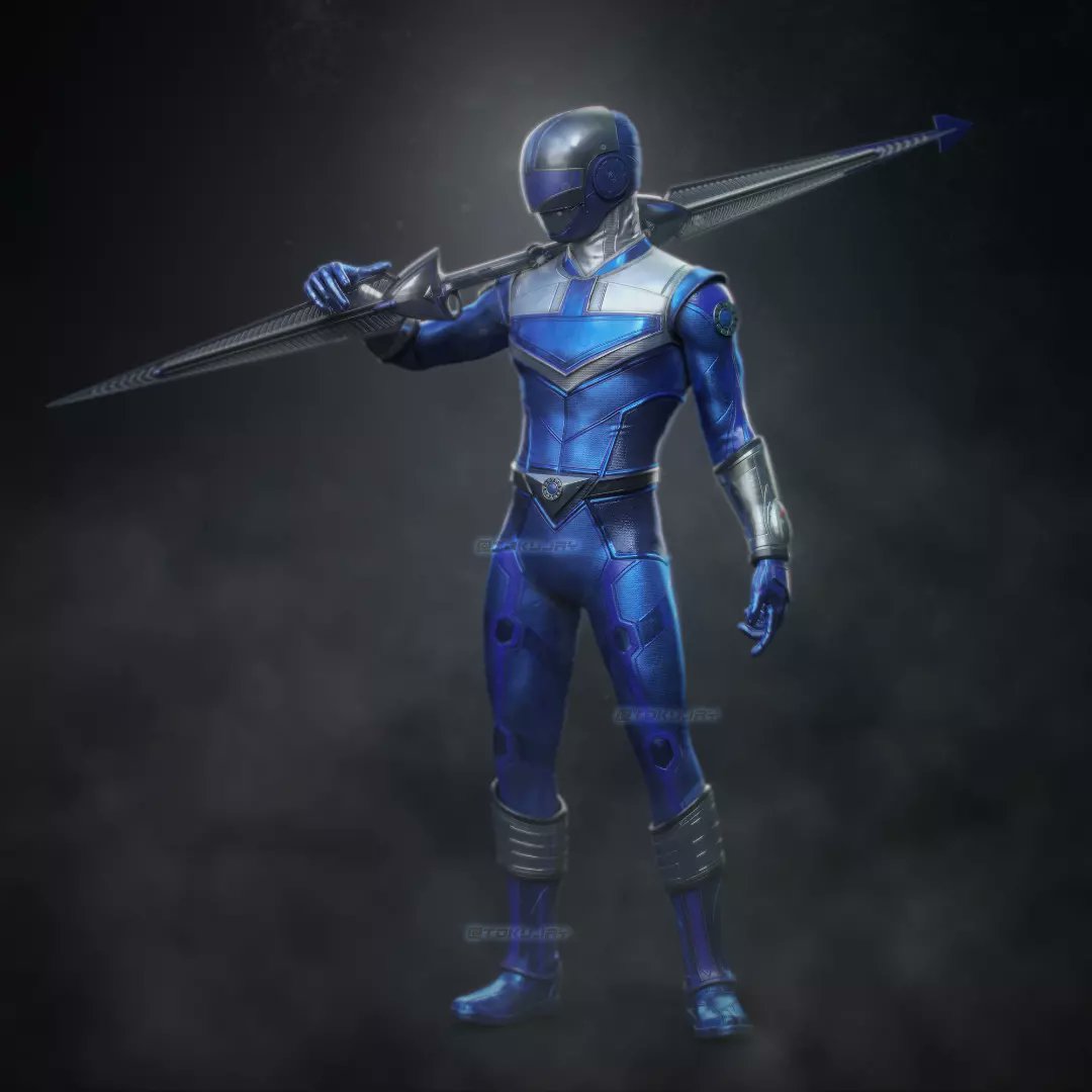 Power Rangers Time Force Blue Ranger