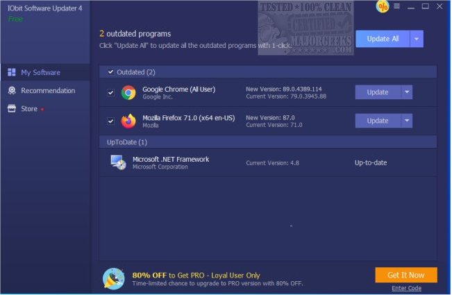 MajorGeeks on Twitter: "Updated! IObit Software Updater is a freeware app that helps you update ...