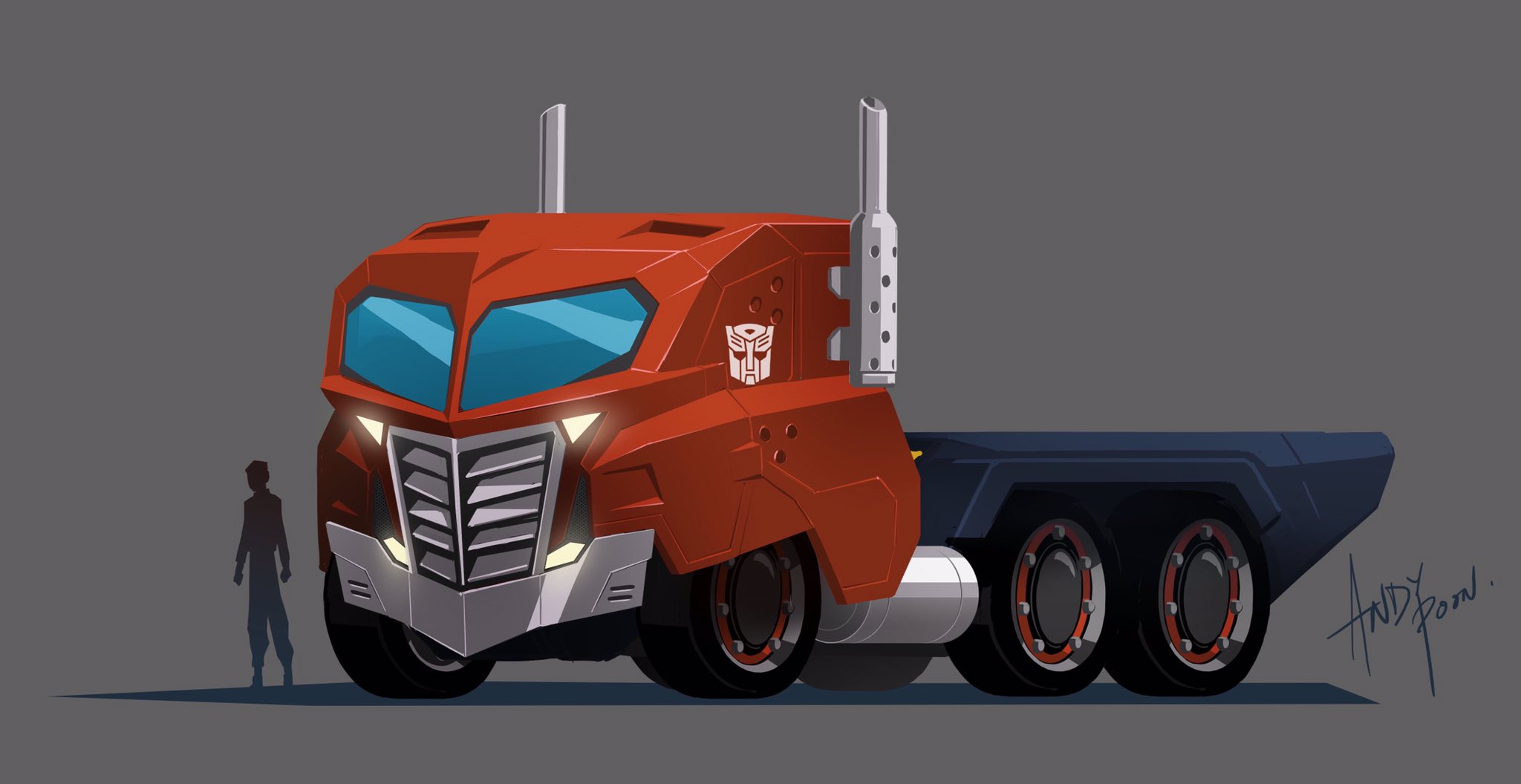 Optimus Prime Truck Mode