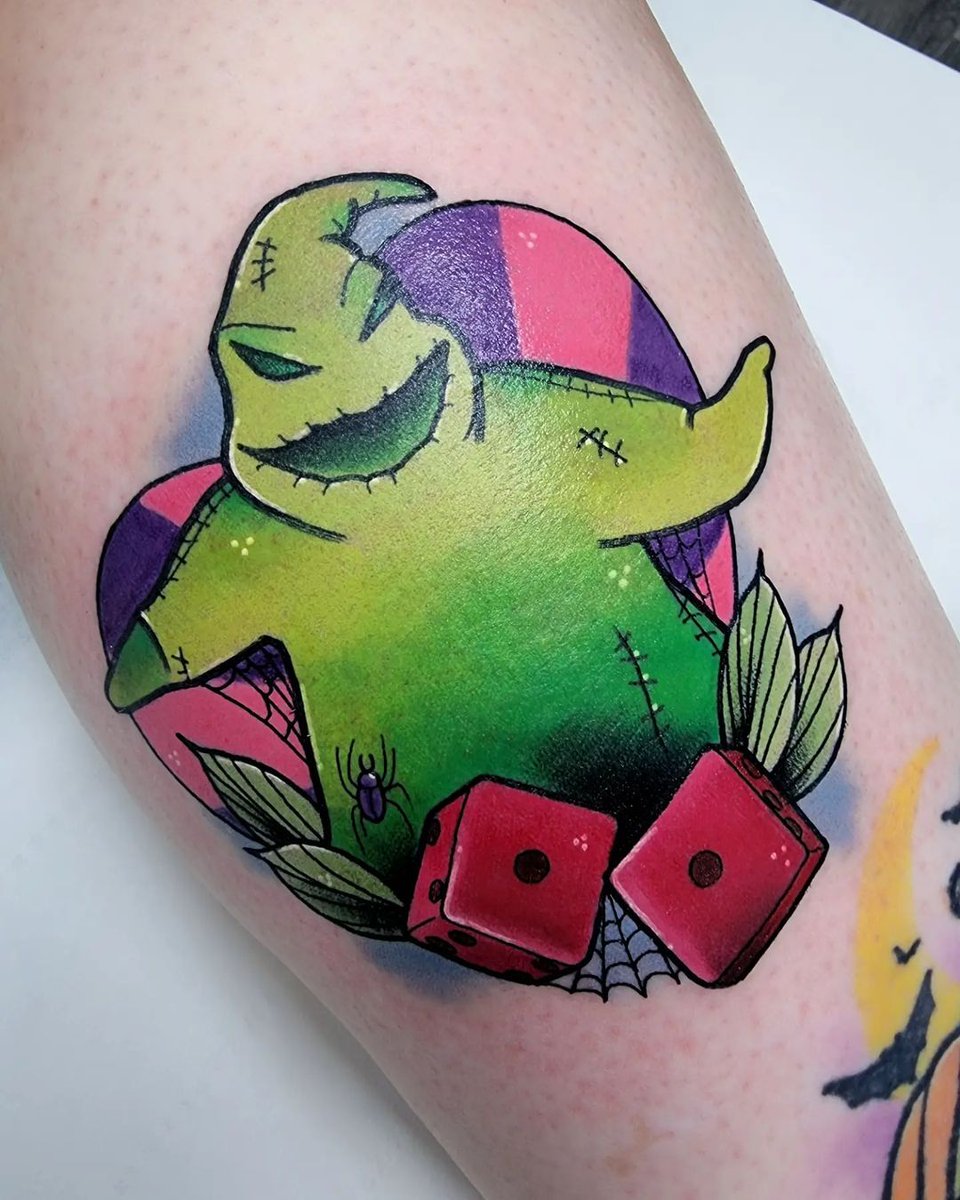 Nightmare Before Christmas Oogie Boogie Tattoo
