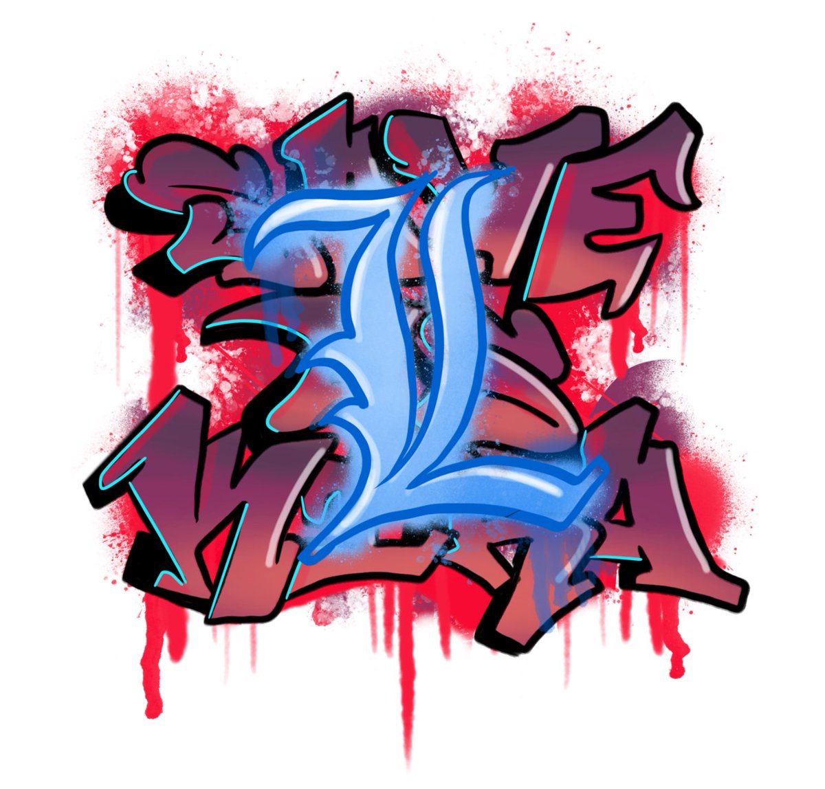 Graffiti Letter J Wildstyle