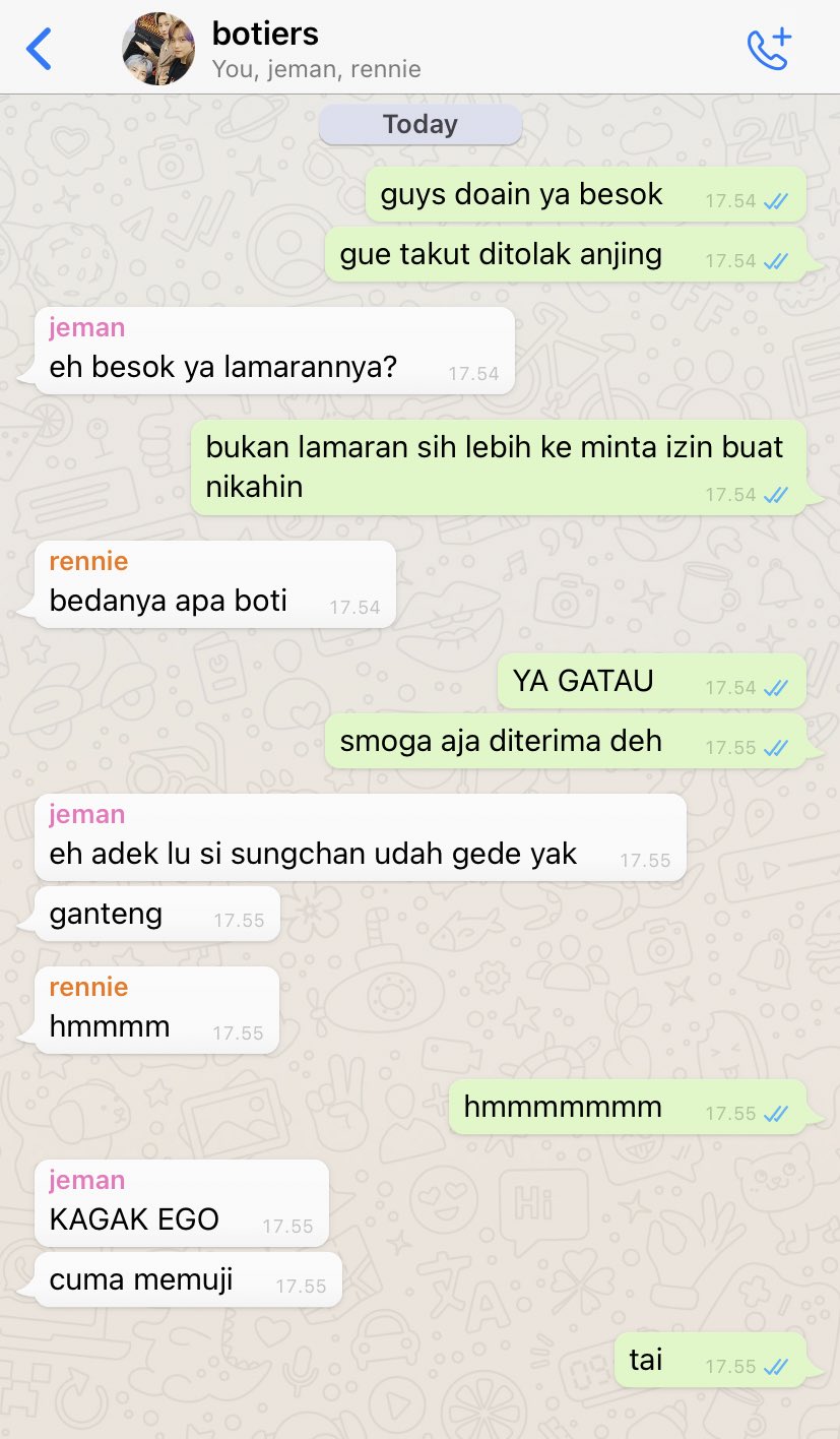 Kale #NCTDREAM_Candy 🍭 on Twitter: "131. minta doa restu https://t.co/3CPwsWmznj" / Twitter