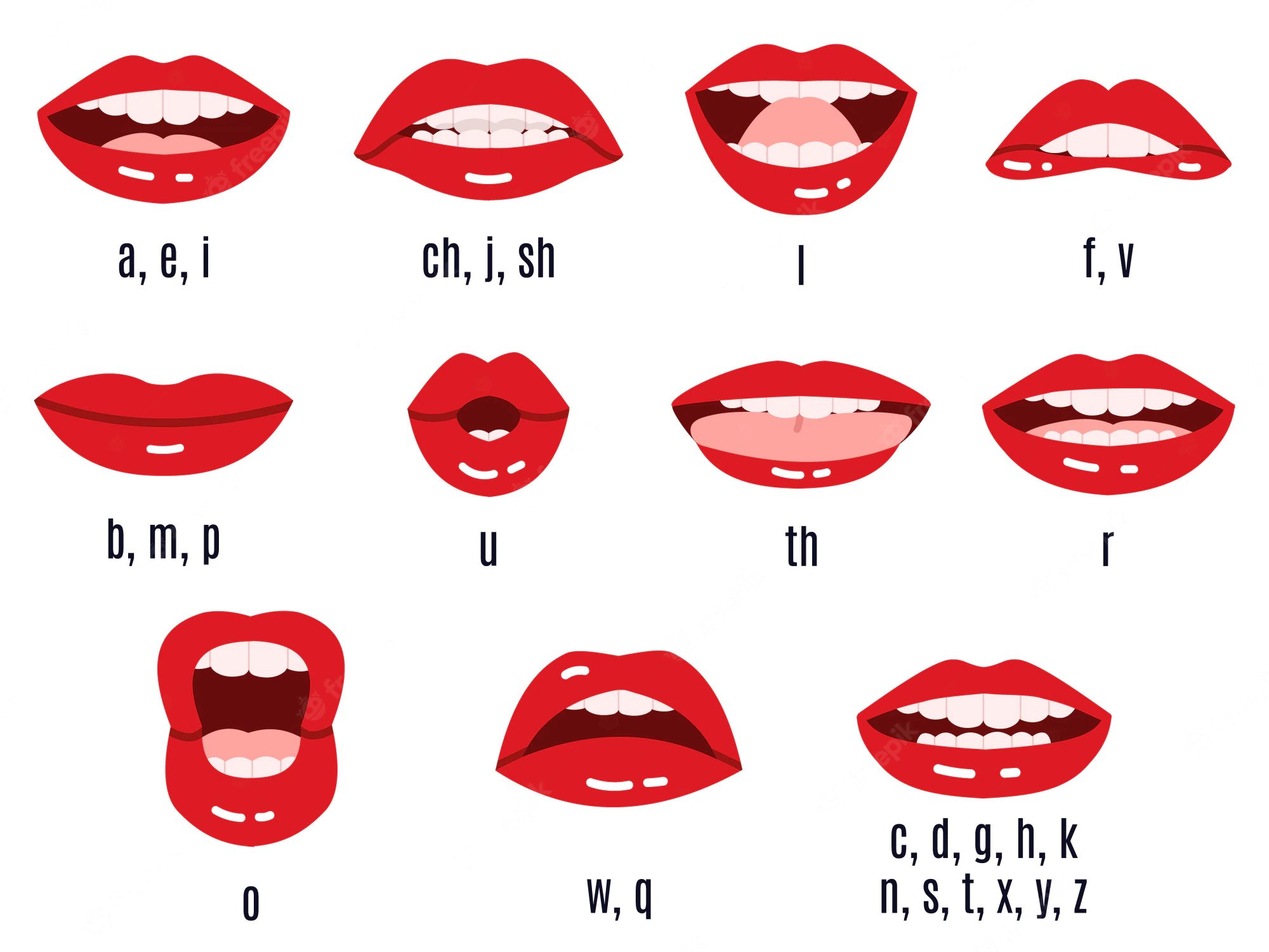 Different Types Of Mouth Shapes