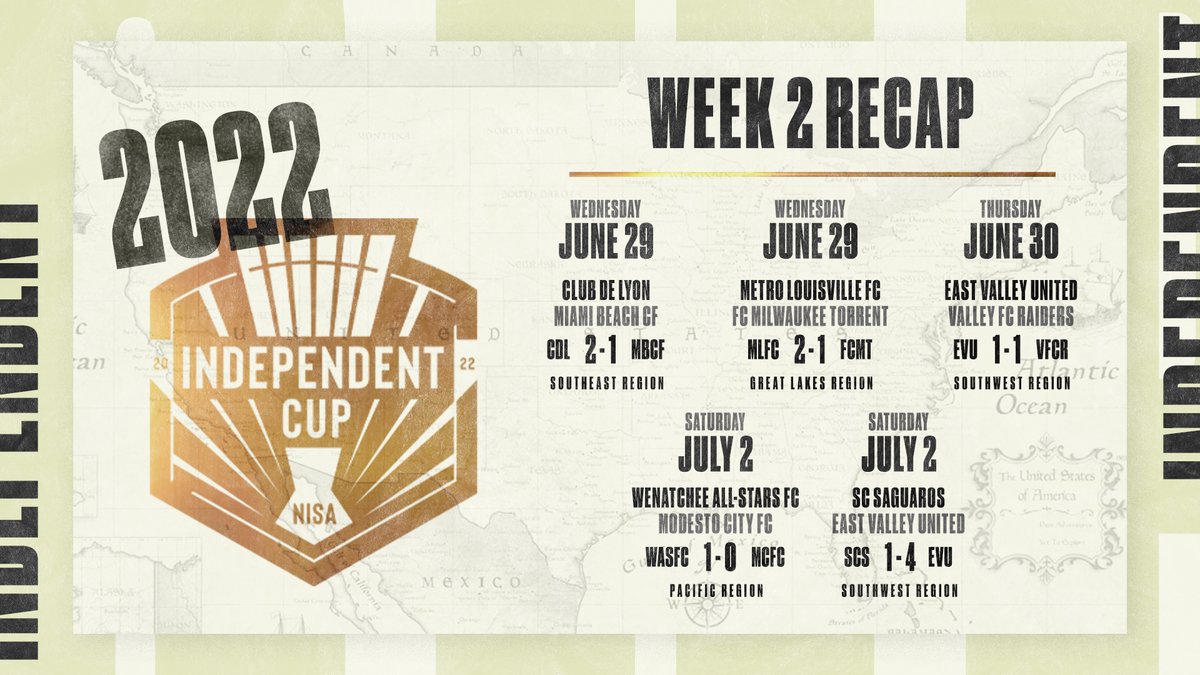 2022 NISA Independent Cup Week 2 Recap : r/NISA