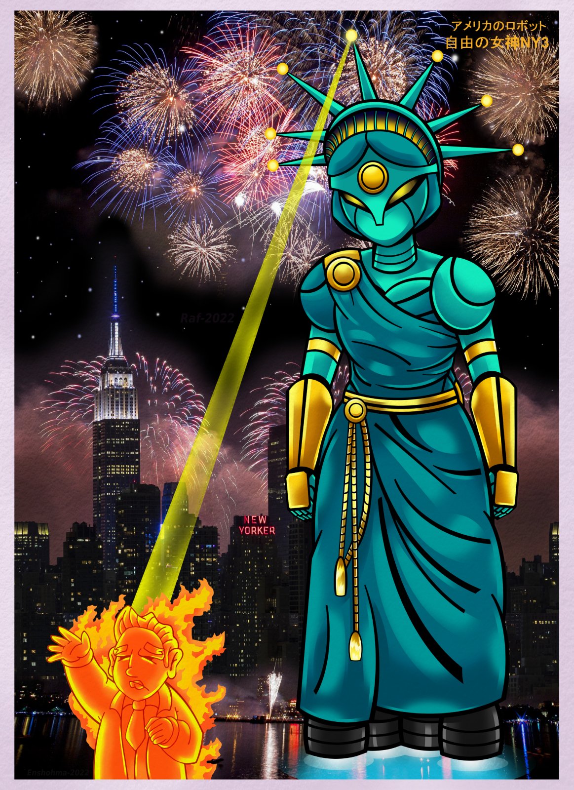 Evil Statue Of Liberty Art