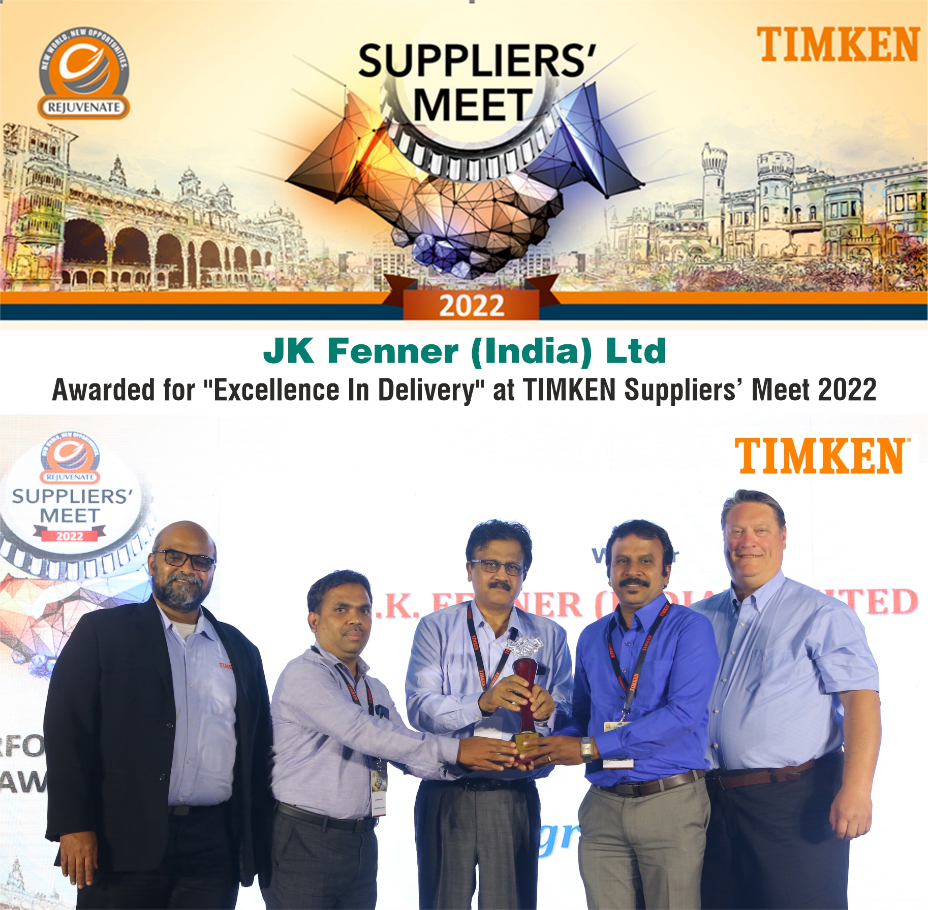 Fenner India Logo JK Fenner