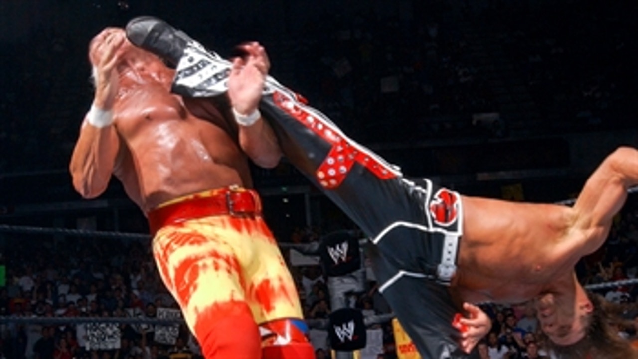 Shawn Michaels Superkick Hulk Hogan