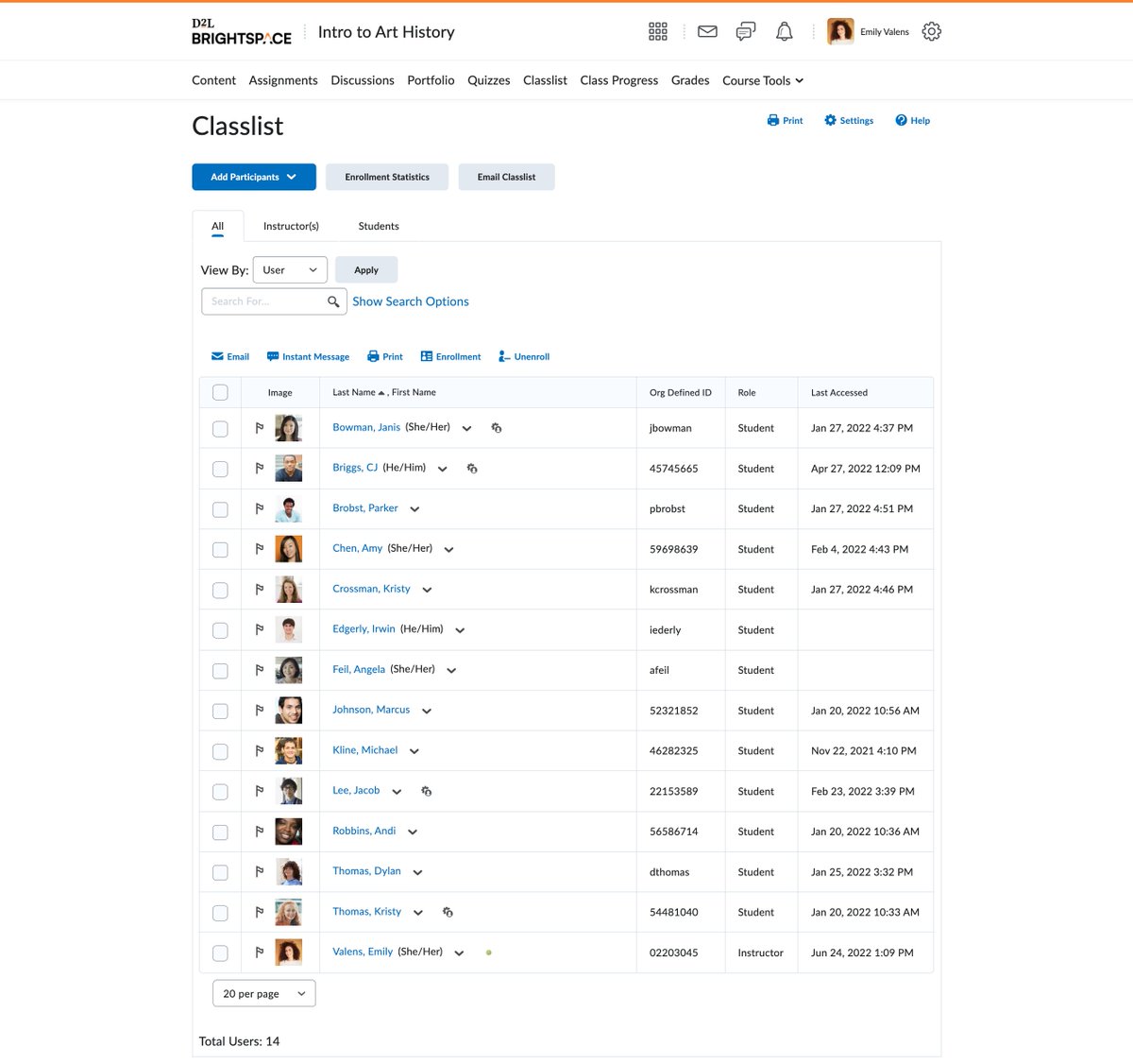 D2L on Twitter: "New Brightspace feature alert! To further personalize learning, Classlist can ...