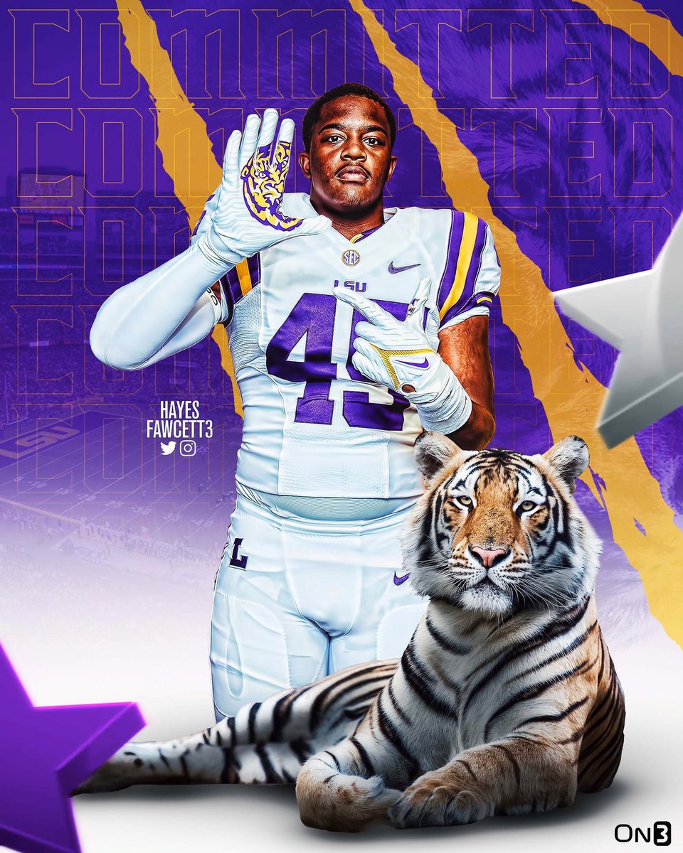 2023 4* DL Darron Reed commits to LSU : r/CFB