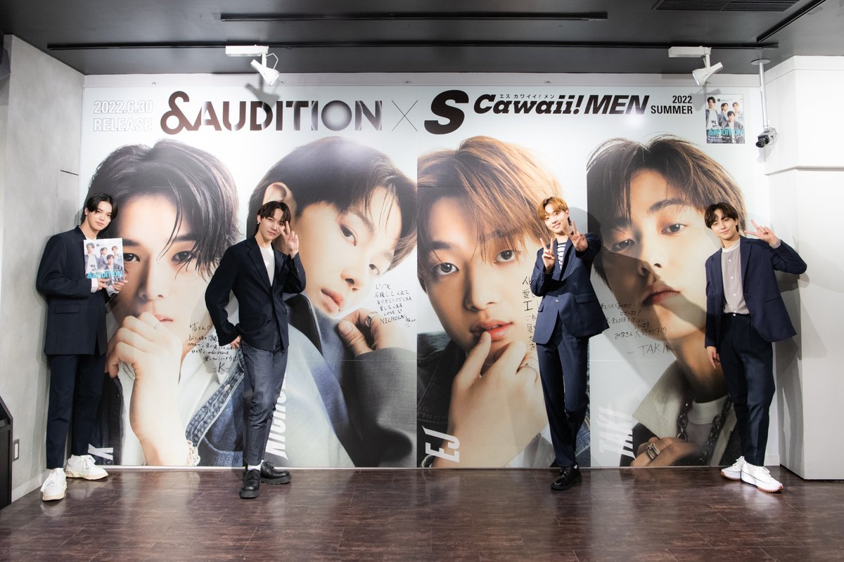 S Cawaii! MEN【公式】 on Twitter: "@and_audition ‼️速報‼️ 『S Cawaii! MEN 2022 SUMMER』の大型パネル展に＆AUDITION ...