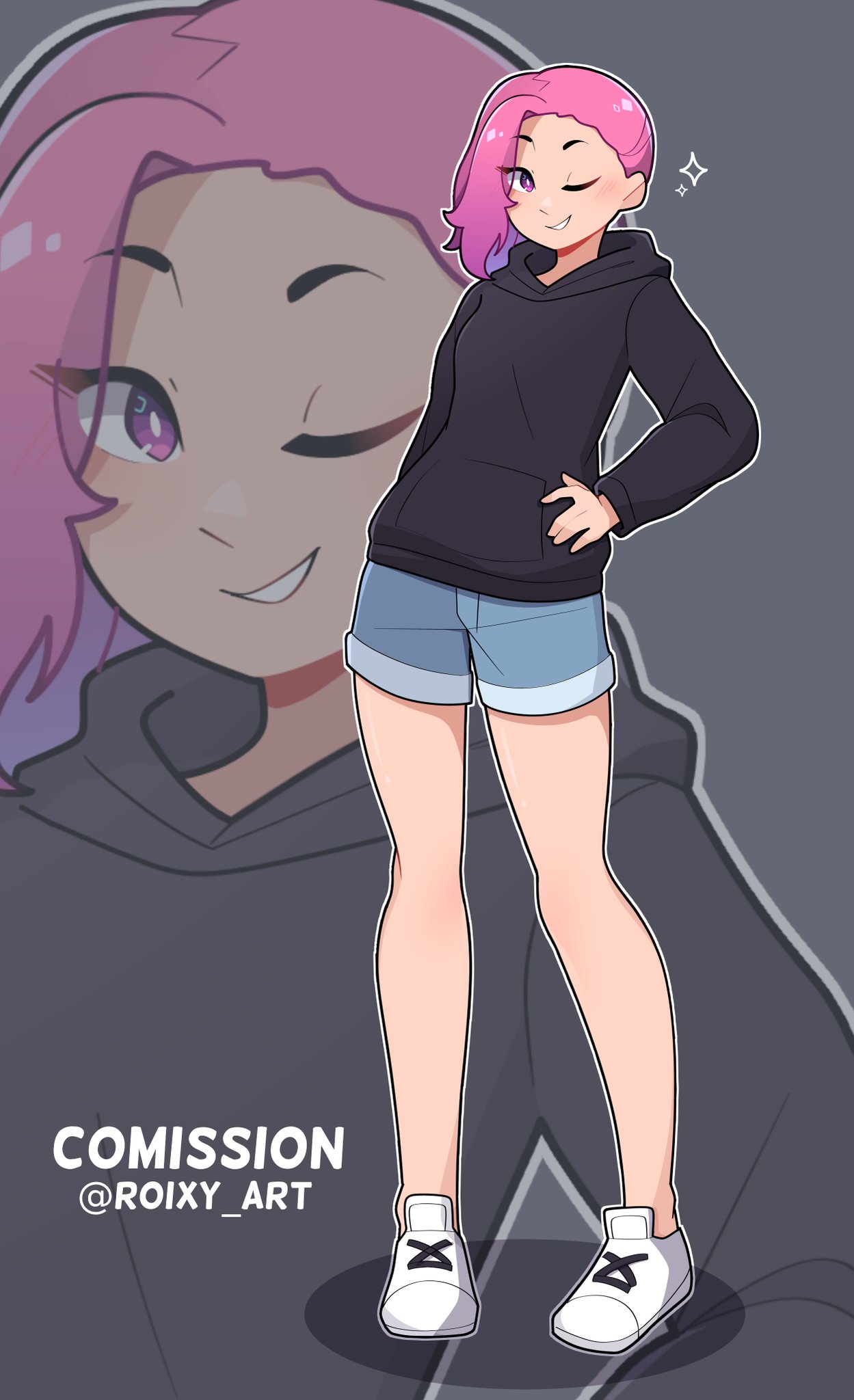 Roixy on Twitter: "Commission for @Sanssler Thank you for the support! https://t.co/GgCNdC0vXI ...