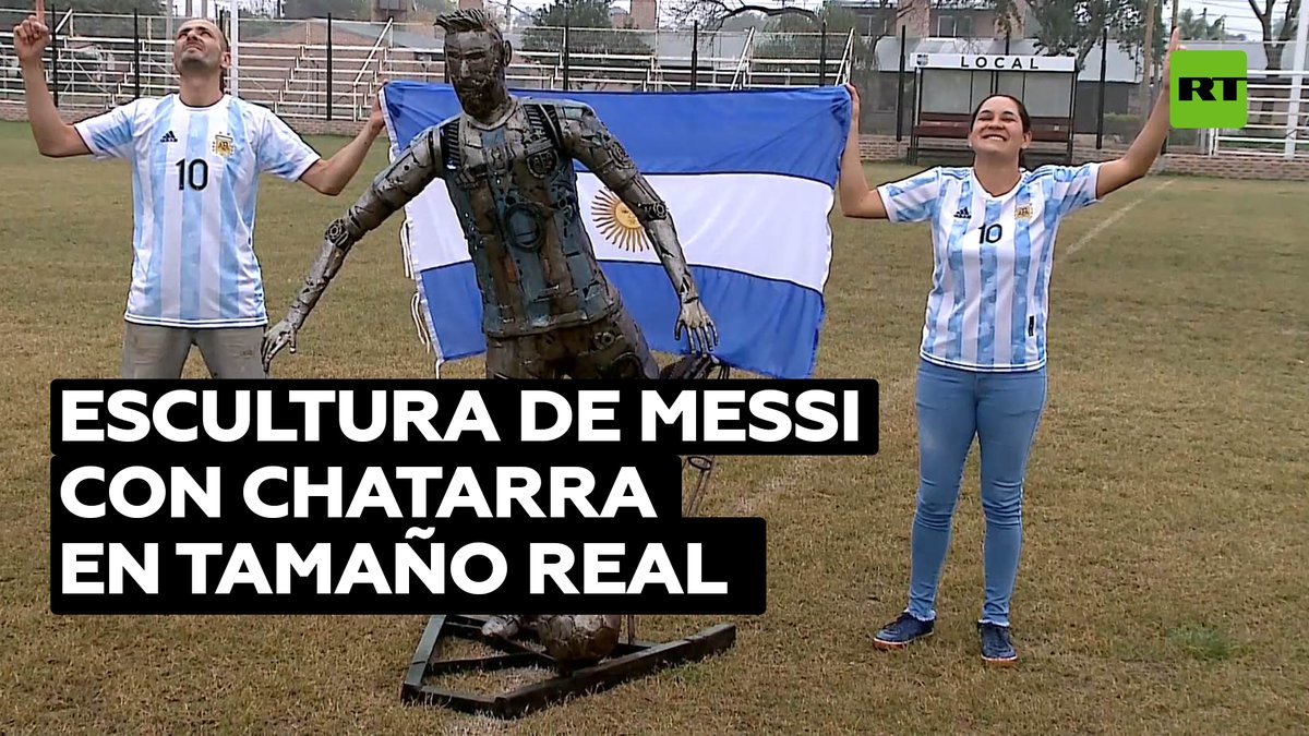 Alejandro Coronel es un escultor de Argentina que hizo una estatua de ...