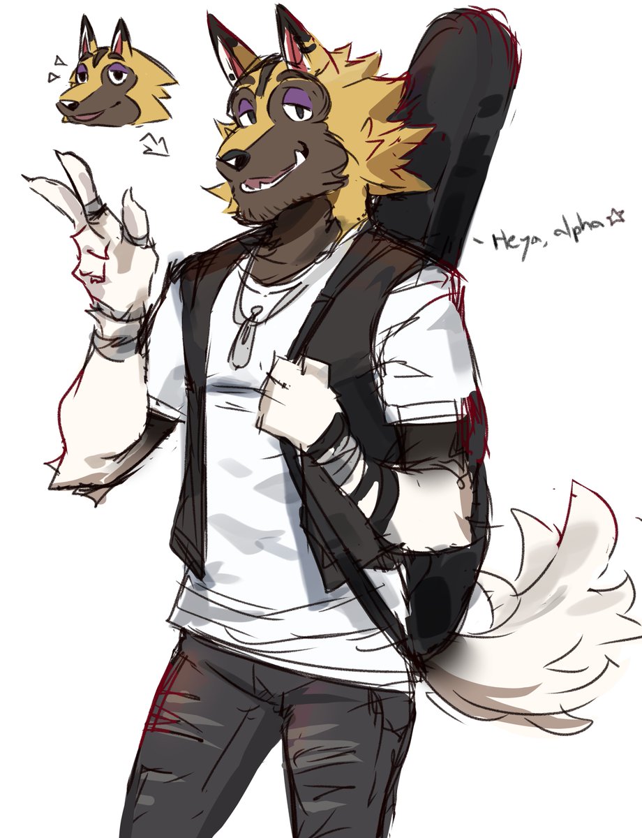 「kyle animal crossing sketch cuz he's cut」|grayのイラスト